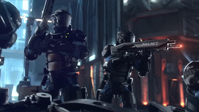 GIF cybeunk - animated GIF on GIFER