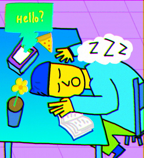 GIF tired sleeping exhausted - animated GIF on GIFER