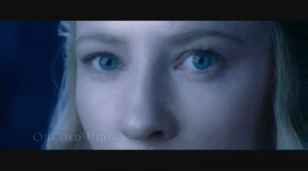 GIF the lord of the rings galadriel - animated GIF on GIFER