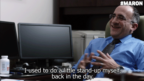 Television comedy stand up GIF - Find on GIFER