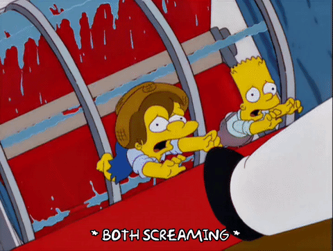 Bart simpson episode 21 scared GIF - Find on GIFER