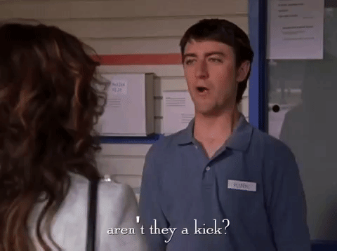 Kirk gleason netflix gilmore girls GIF - Find on GIFER