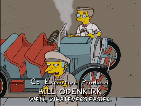 Episode 8 season 17 waylon smithers GIF - Find on GIFER