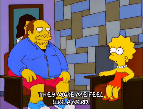 GIF lisa simpson talking episode 22 - animated GIF on GIFER