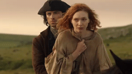 GIF poldark ross poldark demelza poldark - animated GIF on GIFER