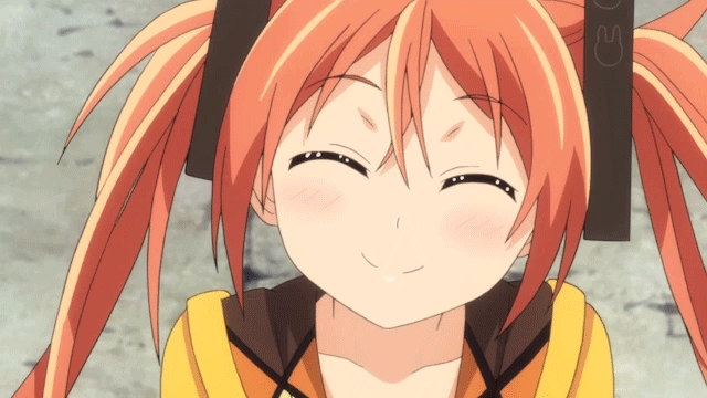 Enju anime happy GIF - Find on GIFER