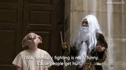 GIF dobby harry potter dumbledore - animated GIF on GIFER