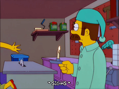 Ned flanders episode 2 season 13 GIF - Find on GIFER