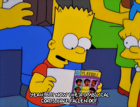 Happy bart simpson lisa simpson GIF - Find on GIFER