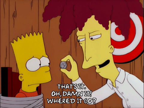 Happy bart simpson smile GIF - Find on GIFER