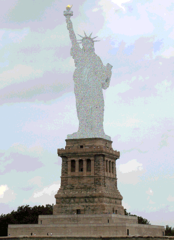 Statue of liberty GIF - Find on GIFER