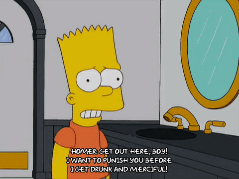 GIF bart simpson episode 3 season 20 - animated GIF on GIFER