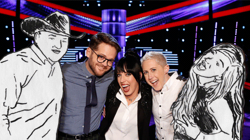 Television nbc the voice GIF - Find on GIFER