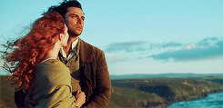 Poldark aidan turner eleanor tomlinson GIF - Find on GIFER