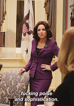 Selena meyer veep swearing GIF - Find on GIFER