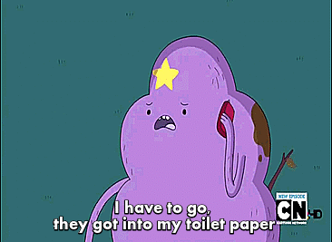 Life adventure time toilet GIF - Find on GIFER