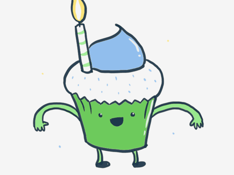 GIF cupcake - animated GIF on GIFER