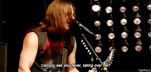 Matt tuck bullet for my valentine bfmv GIF - Find on GIFER