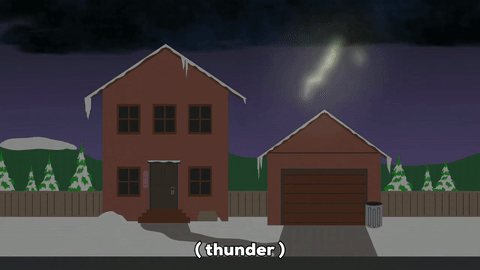 Storm lightning thunder GIF - Find on GIFER