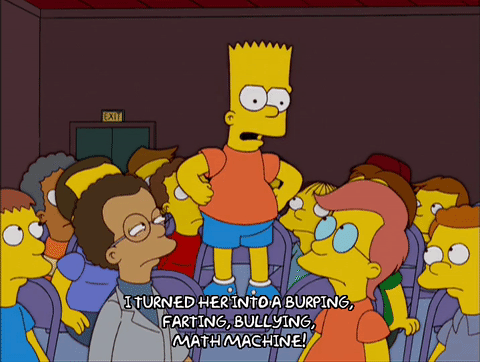 Bart simpson episode 19 talking GIF - Find on GIFER