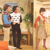 GIF threes company larry dallas richard kline - animated GIF on GIFER