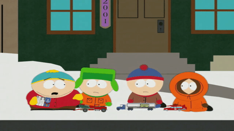 Eric cartman stan marsh kyle broflovski GIF - Find on GIFER