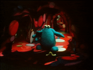 80s claymation trapdoor GIF - Find on GIFER