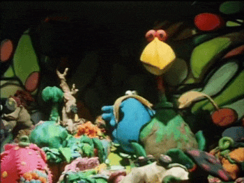 80s claymation trapdoor GIF - Find on GIFER