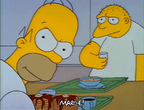 Season 3 homer simpson food GIF - Find on GIFER