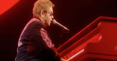 Elton john your song GIF - Find on GIFER