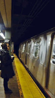 Cinemagraph train subway GIF - Find on GIFER