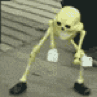 GIF dancing skeleton - animated GIF on GIFER