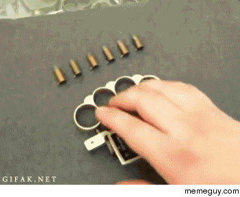 GIF punch shoot stab - animated GIF on GIFER