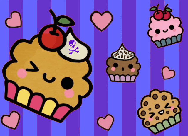 GIF cupcake - animated GIF on GIFER