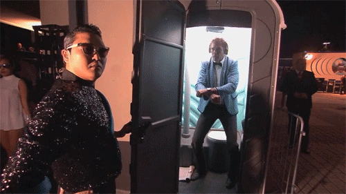 Psy Cartoon Gif Free Png Download Gangnam Style Cartoon Animated Gif