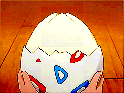 GIF pokemon togepi - animated GIF on GIFER