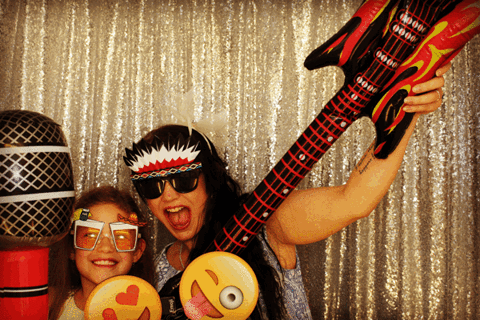 Fun wedding photobooth GIF - Find on GIFER