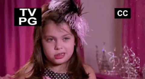 GIF toddlers and tiaras - animated GIF on GIFER