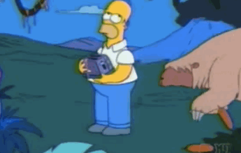 Simpsons homer treehouse of horror GIF - Find on GIFER