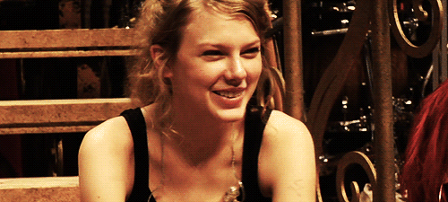 Smile taylor swift GIF - Find on GIFER