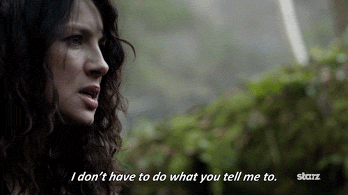GIF outlander caitriona balfe season 1 - animated GIF on GIFER