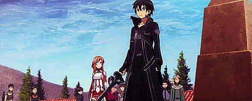 Gif Sao Anime Boy Sword Art Online Gif Animado En Gifer Sword Art