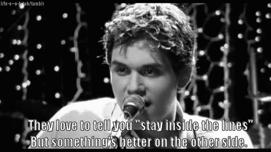 GIF john mayer black and white parents - animated GIF on GIFER
