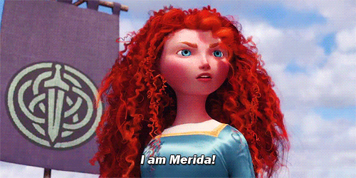 GIF merida brave disney - animated GIF on GIFER