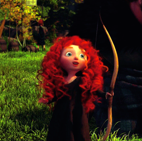 Merida archery brave GIF - Find on GIFER