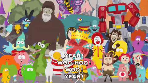 GIF imagination land cartoons jumping - animated GIF on GIFER