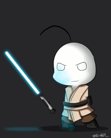 GIF jedi - animated GIF on GIFER