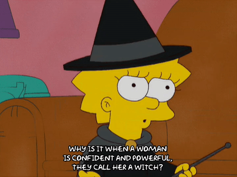 Witch lisa simpson GIF - Find on GIFER