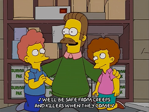 Episode 16 season 14 ned flanders GIF - Find on GIFER