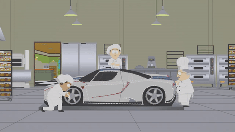 Car cake GIF - Find on GIFER